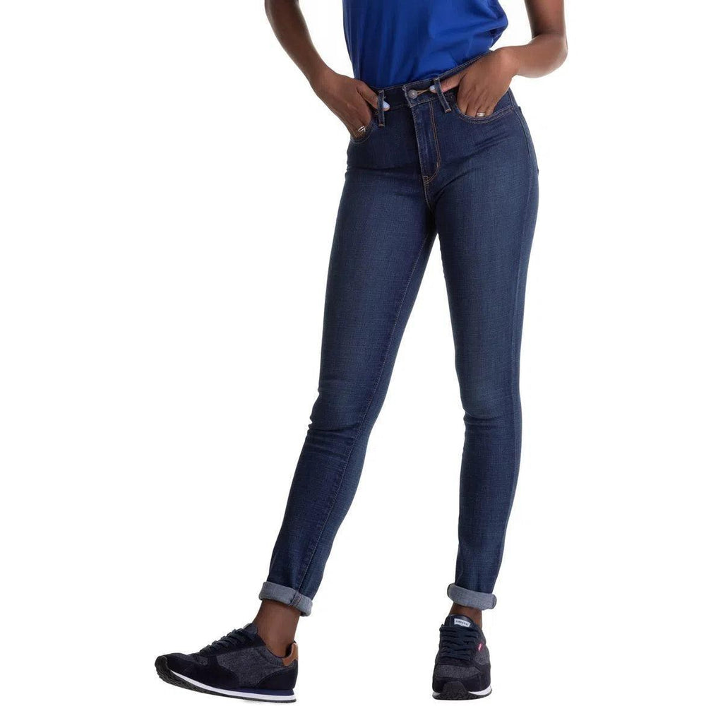 Calça Jeans Levi's® 721 High Rise Skinny Azul Escuro - Strut Calça Jeans Levi's® 721 High Rise Skinny Azul Escuro - Strut
