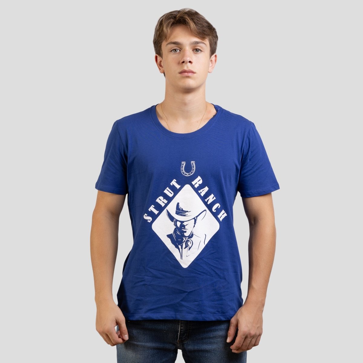 Camiseta Basica Gola Careca Masculina Strut Ranch